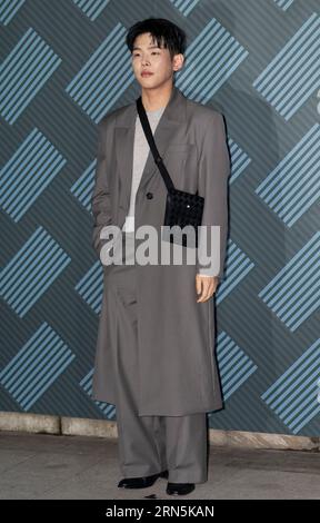 Seoul, South Korea. 31st Aug, 2022. (L to R) South Korean Felix and Hyunjin, members of K-Pop ...