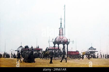 Talbot Square, Blackpool, Victorian period Stock Photo - Alamy
