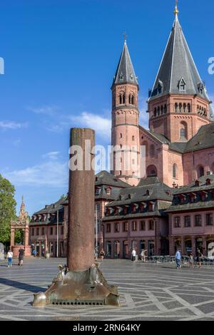 Mainz, Dom And Market Fountain, Rhineland-Palatinate, Germany, Europe ...