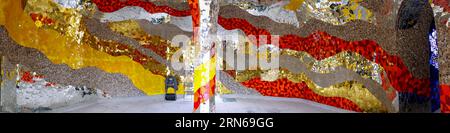 Historic Grotto designed by Niki de Saint Phalle in the Herrenhaeuser ...