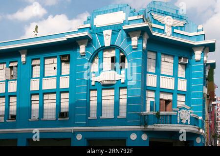 Colonial-era commercial buildings in Ipoh, Perak State, Malaysia Stock ...