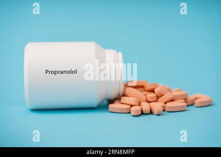 Propranolol Non-selective beta blocker Hypertension Angina Arrhythmia ...