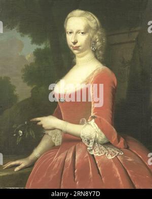 This portrait by Frans van der Mijn (or Myn) depicts Sir Thomas ...