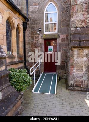 Wheelchair Ramps and Walkways at Churches Stock Photo - Alamy