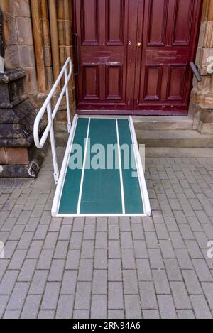 Wheelchair Ramps and Walkways at Churches Stock Photo - Alamy