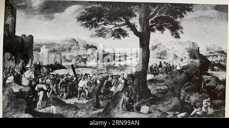 Brunswick Monogrammist - Carrying of the Cross Stock Photo - Alamy