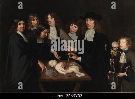 The Anatomy Lesson of dr Frederik Ruysch 1670 Adriaen Backer Museum ...
