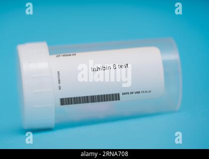 Inhibin B test Stock Photo - Alamy