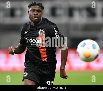 Eintracht Frankfurt's Eric Junior Dina Ebimbe before the UEFA Europa ...