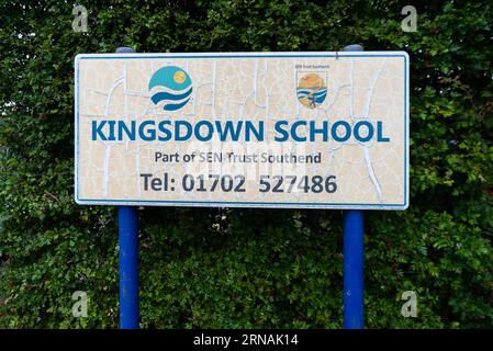 Kingsdown School, Westcliff on Sea, Essex, UK. 1st Sep, 2023. A special ...