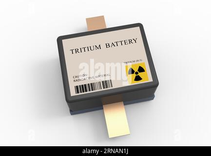 radioisotope source of electricity, nuclear battery based on tritium ...