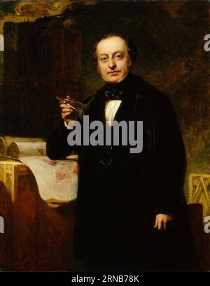 'Sir Charles Barry' by John Prescott Knight portrays the influential ...
