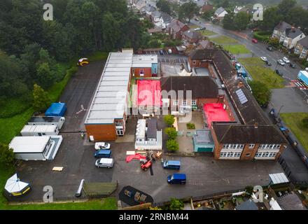 A general view of Abbey Lane Primary School in Sheffield, which has ...