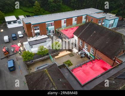 A general view of Abbey Lane Primary School in Sheffield, which has ...