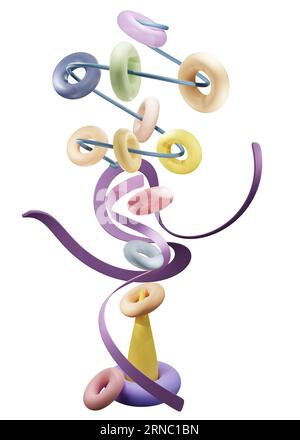 abstract 3d rendering shape Stock Photo - Alamy