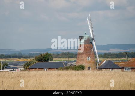 Medmerry Windmill Selsey West Sussex England Stock Photo - Alamy