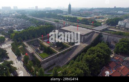 ancient city wall, zhonghua gate,Nanjing,China Stock Photo - Alamy