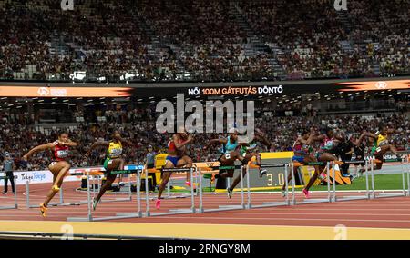 100m Women hurdles final on day 6 of the World Athletics Championships ...