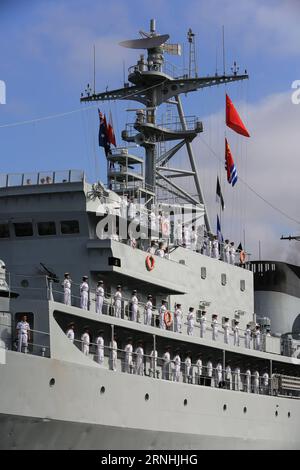 Garden Island naval base in Sydney, HMAS Adelaide Canberra class ...