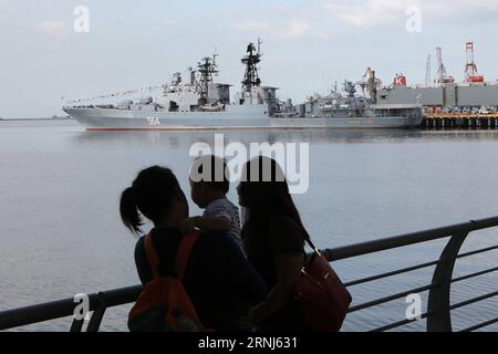 Philippine Navy ships in Manila port : replenishment tanker BRP Lake ...