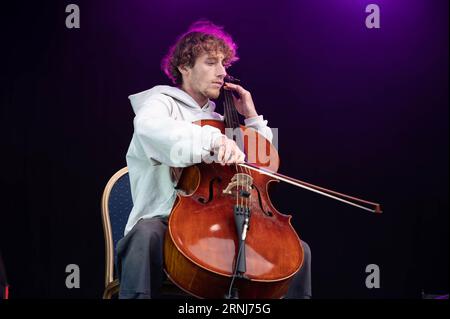 Photographs of the Ethan P. Flynn performing at Connect Festival 2023 ...