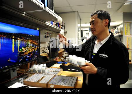 (170315) -- ABOARD JOIDES RESOLUTION, March 15, 2017 (Xinhua ...