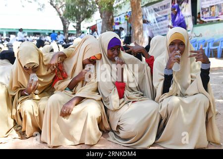 MOGADISHU, SOMALIA - MARCH 25, 2017 - Banadir hospital where patients ...