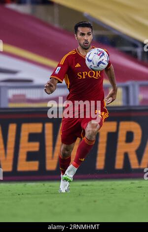 Roma’s Zeki Celik during the Serie A EniLive soccer match between Roma ...