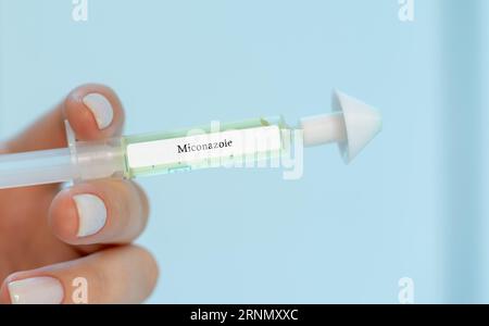 Miconazole is an antifungal medication used to treat ring worm ...