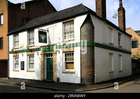 The Ostrich Inn pub, Peterborough City, Cambridgeshire, England, UK ...
