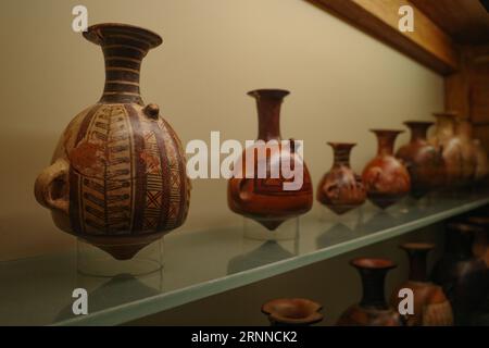 Ancient incan inca display Museum of the Royal Tombs of Sipan Museo de ...