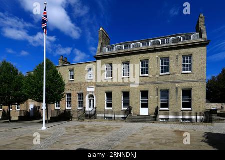 Castle Hill House, Huntingdon town, Cambridgeshire; England; UK Stock ...