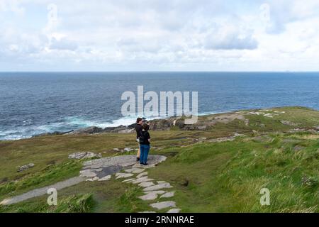 View at Banba's Crown, Malin Head, Inishowen, County Donegal, Ireland ...