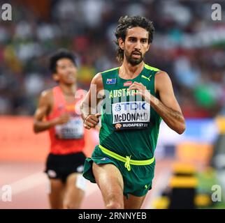 Morgan Mcdonald of Australia competing in the 5000 meter for men during ...