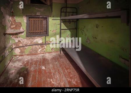 Prison Cell at Corner House - Occupation Museum - former KGB ...