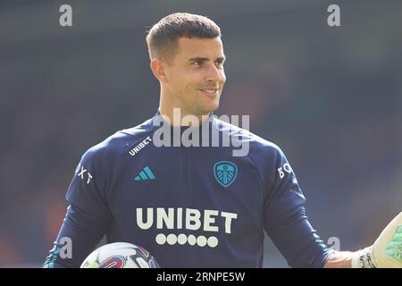 Karl Darlow (Leeds United) before the SkyBet Championship Playoff Final ...