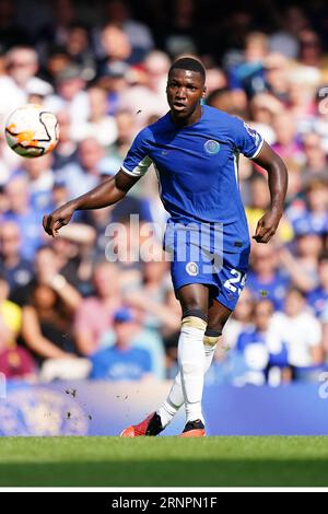 Moisés Caicedo of Chelsea during the Premier League match between ...