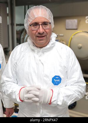 Intel Executive Vice President Keyvan Esfarjani makes remarks before ...