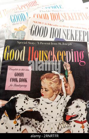 Vintage 1953 "Good Housekeeping" magazine covers, USA Stock Photo - Alamy