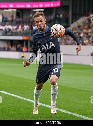 Tottenham Hotspur's James Maddison during day eight of the MrQ Masters ...