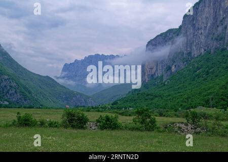 Komarnica Valley in the Dragisnica and Komarnica nature park Park with ...