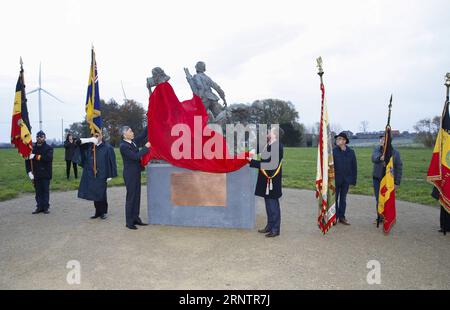 Christof Dejaegher, Mayor of Poperinge, Belgium, speaking at the ...