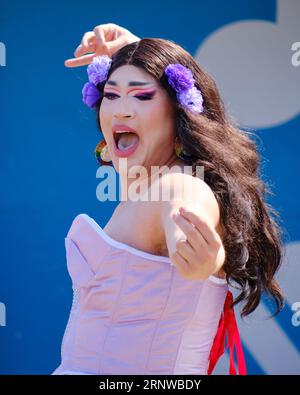 Mi'kmaw Two Spirit Performer Anita Landback in Drag Show Performance on ...