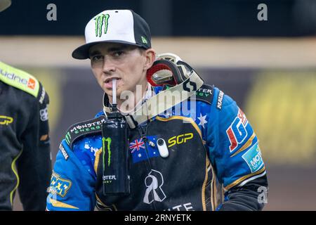 Jack Holder of Australia #25 on the track in Heat 2 during the 2026 ...