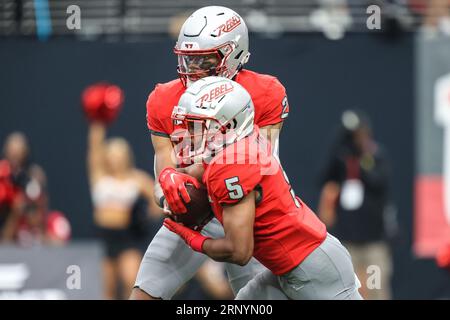 September 02, 2023: UNLV Rebels defensive lineman Naki Fahina (6) on ...