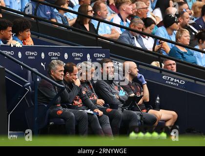 Manchester City assistant manager Juanma Lillo before the Premier ...