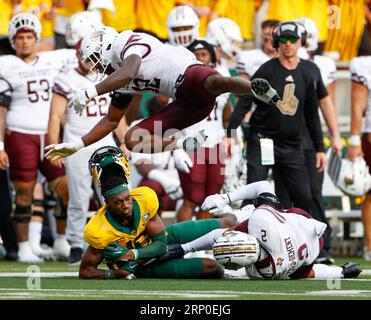 Baylor wide receiver Hal Presley participates in a drill during the Big ...