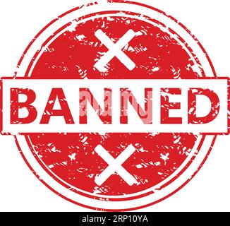 censored stamp. censored sign. round grunge label Stock Vector Image ...