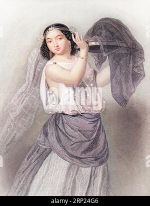 New Testament. Salome the daughter of Herod receiving the Head of John ...