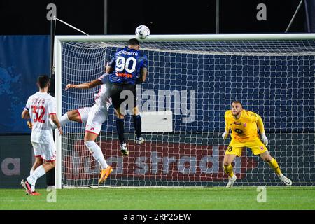 Gianluca Scamacca during the Italian championship Serie A football ...